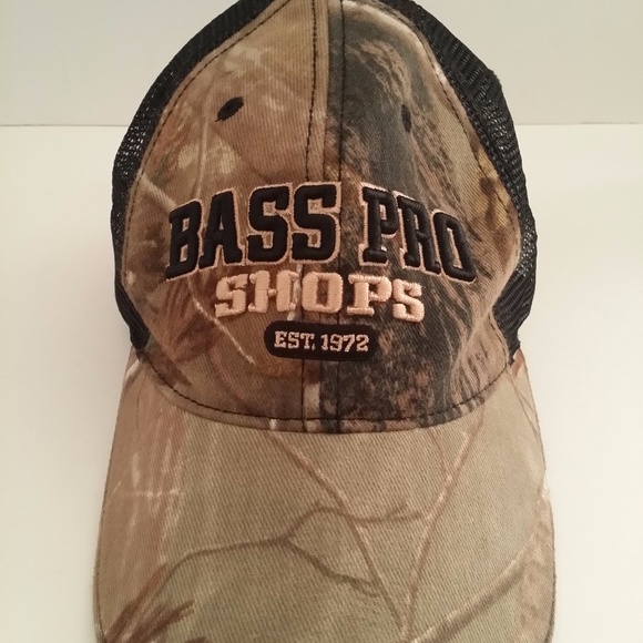 Bass Pro Shops | Accessories | Bass Pro Shops Camo Mesh Hat Cap | Poshmark