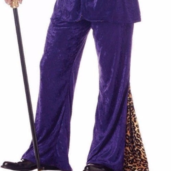 California Costume | Suits & Blazers | Purple Velvet Pimp Halloween ...