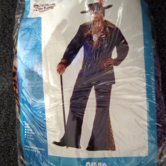 California Costume | Suits & Blazers | Purple Velvet Pimp Halloween ...