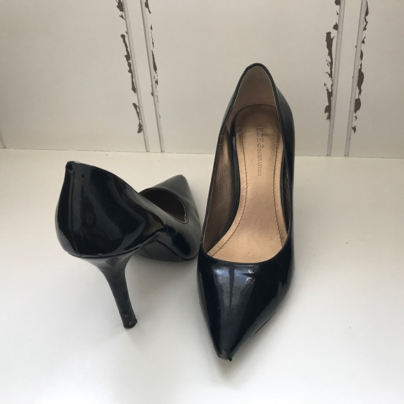 BCBGeneration | Shoes | Bcbgeneration Black Paten Leather Pumps | Poshmark