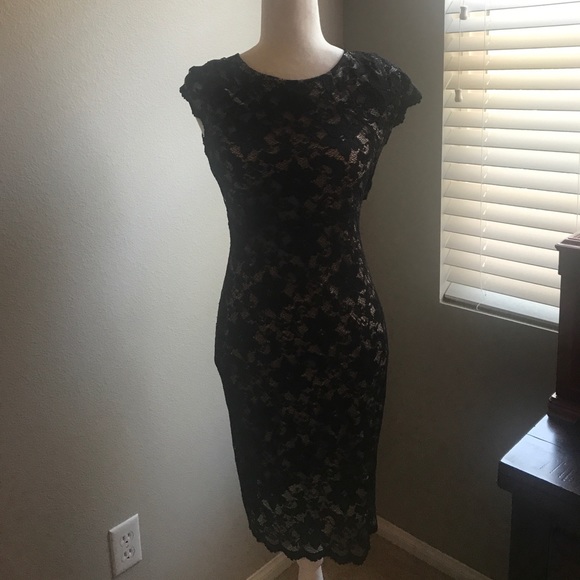 Hot Miami Styles | Dresses | Nwt Black Lace Cocktail Dress Hot Miami ...