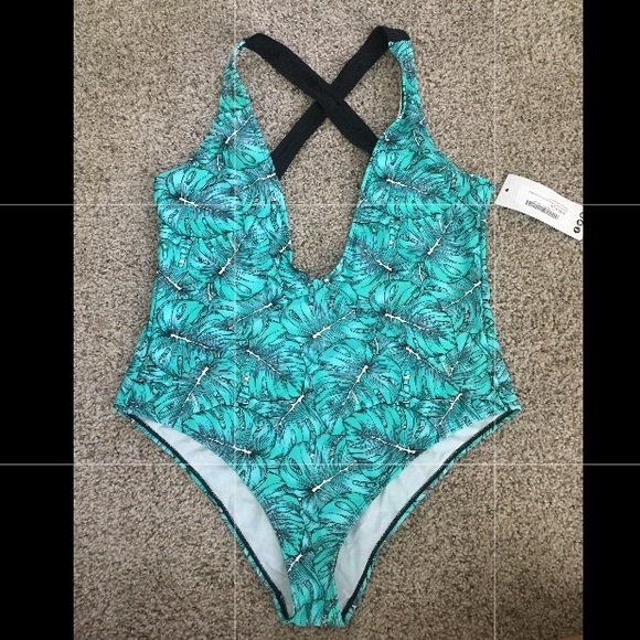 Boohoo | Swim | Low Cut One Piece Swim Suit | Poshmark