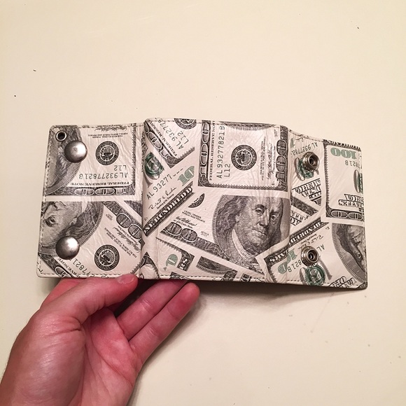 Bags | Benjamin Franklin Dollar Bill Wallet | Poshmark