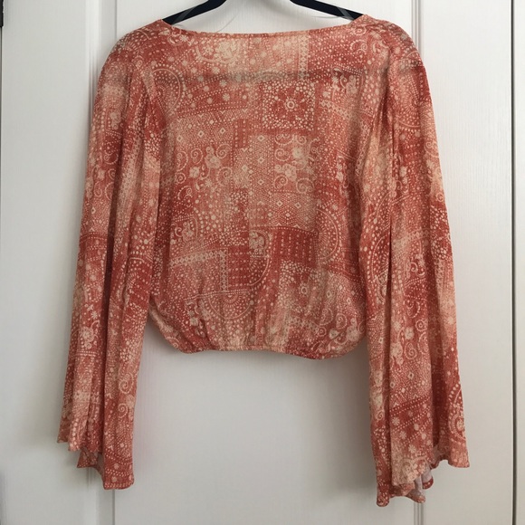 Hope's | Tops | Nwt Lani California Boho Crop Top | Poshmark
