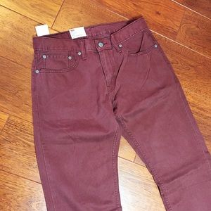 Levi's | Jeans | New Levis Mens Rust Color Straight Leg Pants | Poshmark