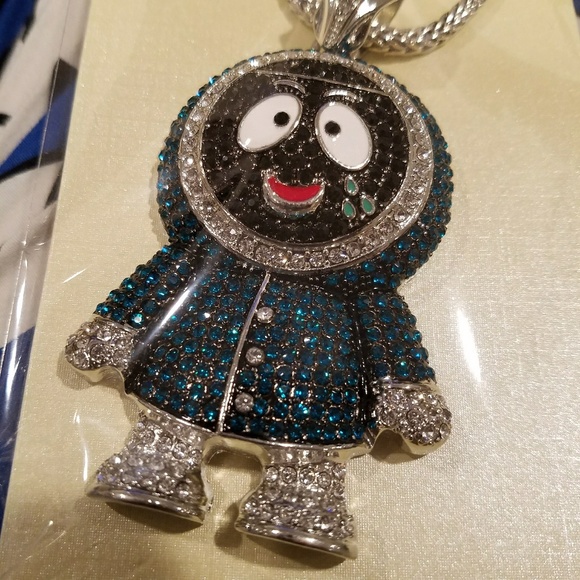 Accessories | Iced Out Eskimo Pendant 36 Franco Chain Set | Poshmark