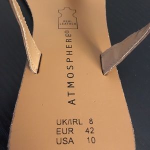 Atmosphere | Shoes | Beaded Tstrap Sandals | Poshmark