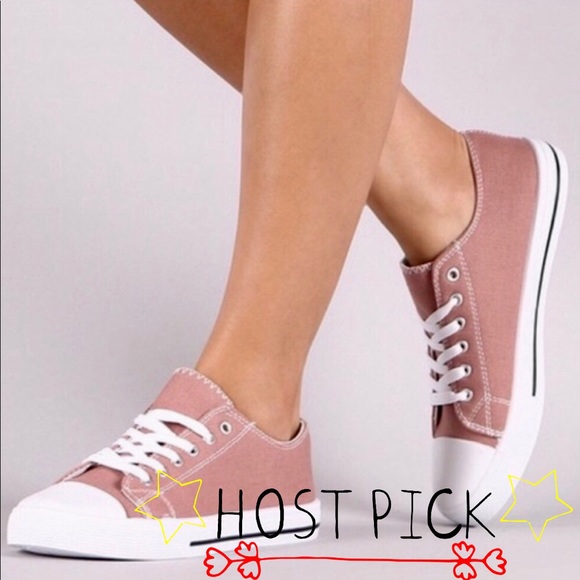 Qupid | Shoes | Hp Kye Lace Up Canvas Sneakers | Poshmark