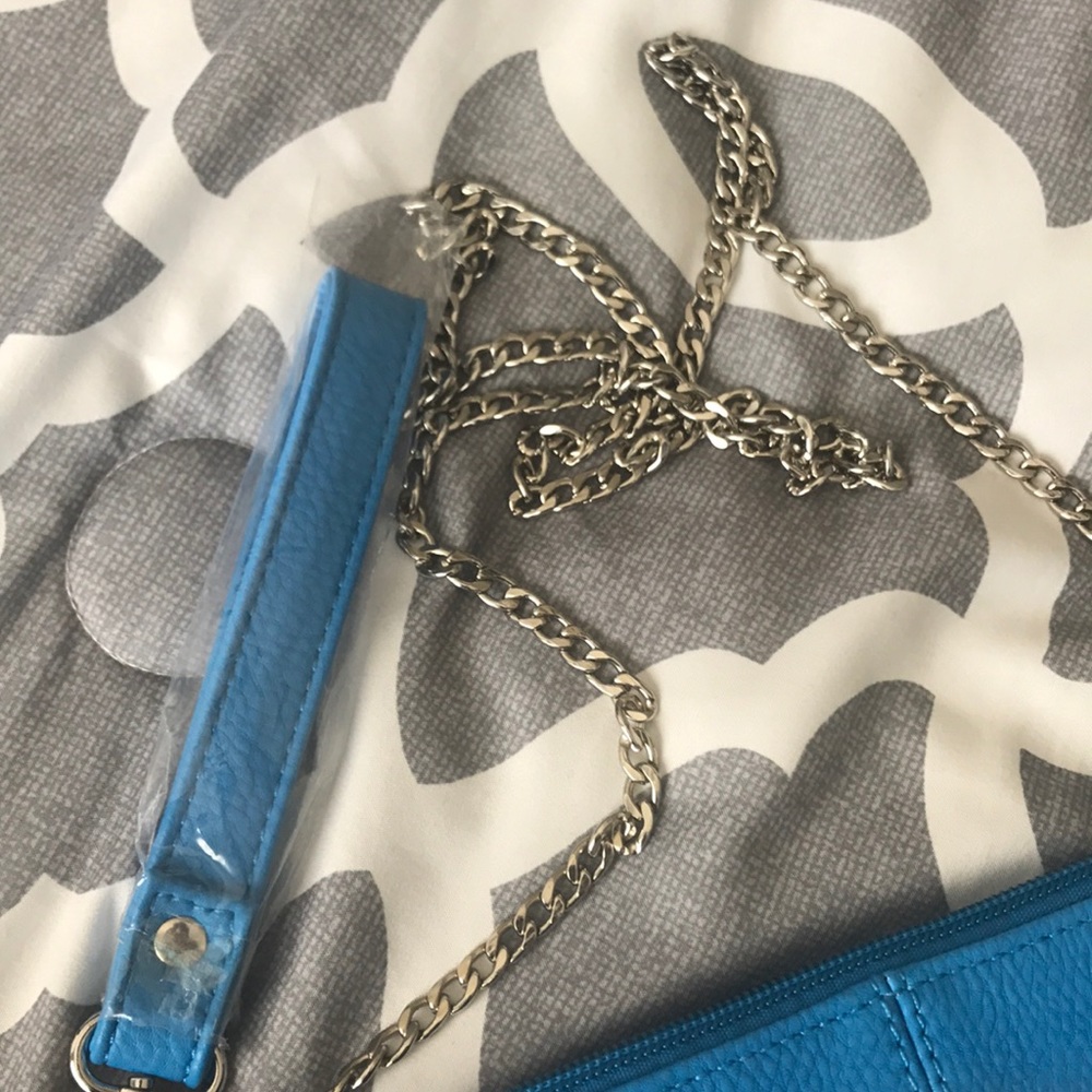 Brand New Charming Charlie Cross-Body & Wristlet! - Gem