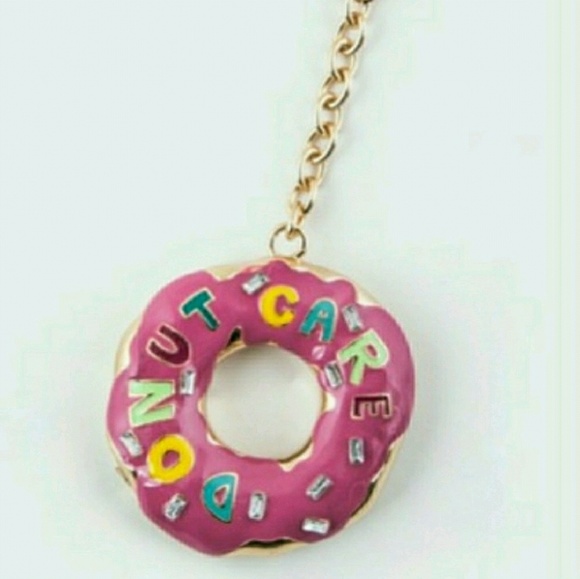 Accessories | Donut Care Key Charm | Poshmark