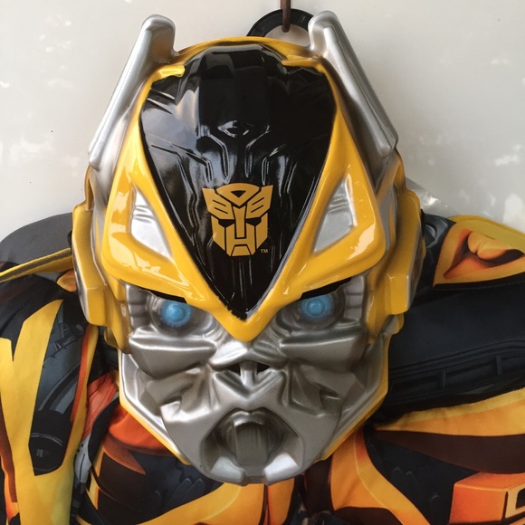 Costumes | Transformers Bumblebee Muscle Chest Boys Costume | Poshmark