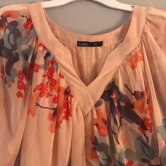 Gypsy 05 | Dresses | Gypsy5 Silk Floral Dress | Poshmark