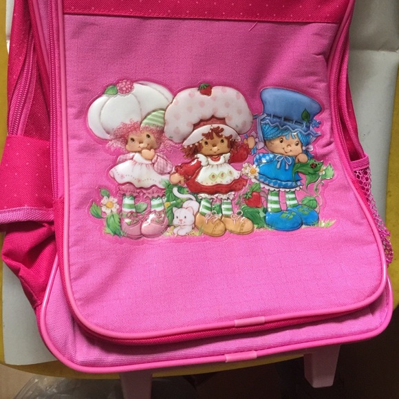 Bags | Strawberry Shortcake 16 Rolling Backpack | Poshmark