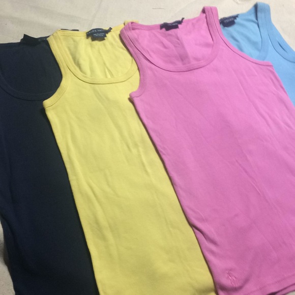Polo Ralph Lauren | Tops | Polo Ralph Lauren Classic Tanks Euc | Poshmark