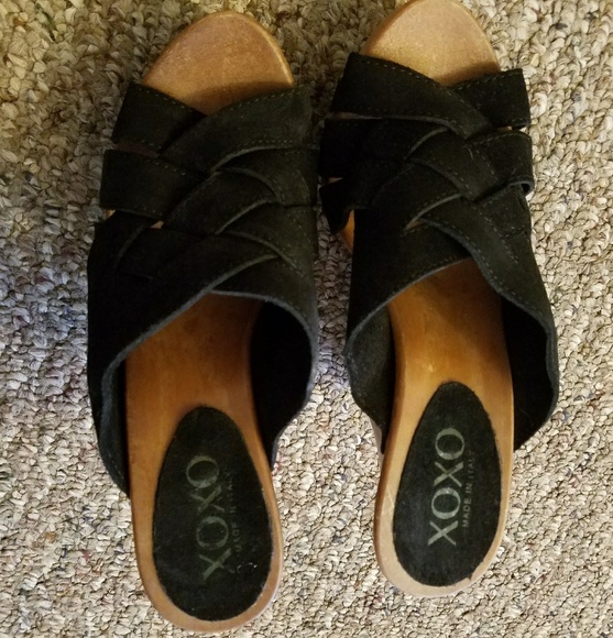 XOXO | Shoes | Xoxo Suede Wedge Sandals | Poshmark