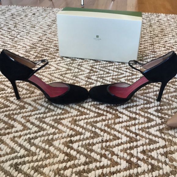 kate spade | Shoes | Black Suede Kate Spade Mary Janes | Poshmark