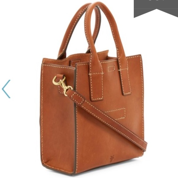 Frye | Bags | New Frye Casey Mini Leather Toterust Retail 30 | Poshmark