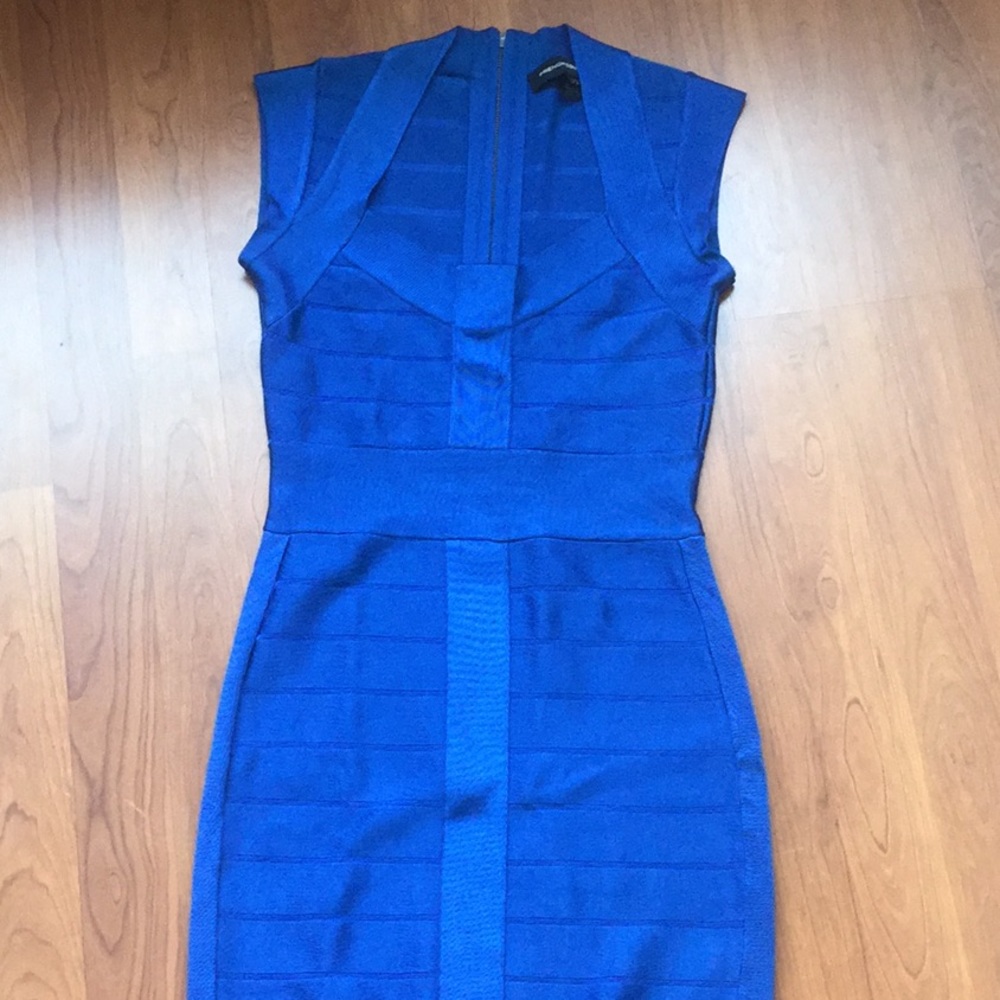 French Connection Spotlight Bandage Dress Us Sz 4 - Gem
