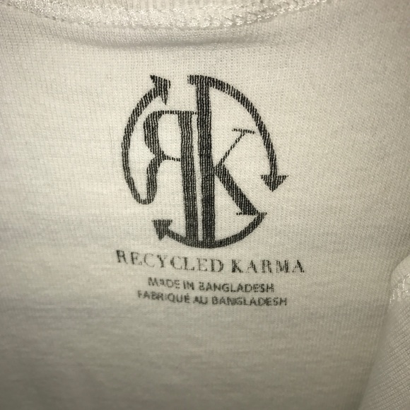 Recycled Karma | Tops | Logo Tank | Poshmark