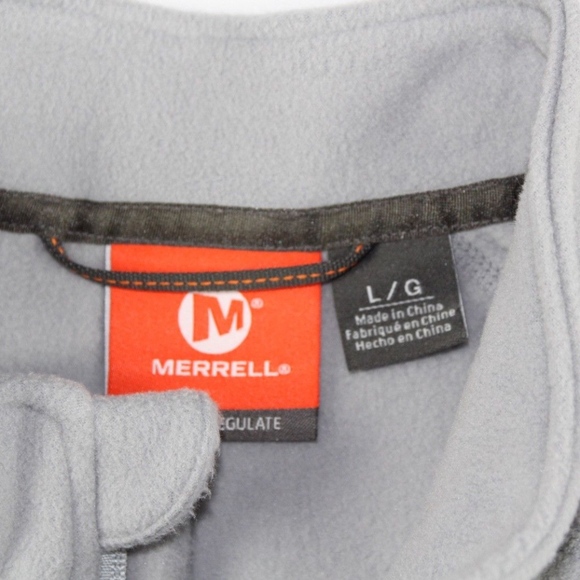 Merrell | Jackets & Coats | Merrell Mens Large Full Zip Outdoor Fleece ...