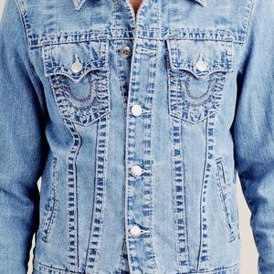 True Religion | Jackets & Coats | True Religion Buddha Trucker Jean ...
