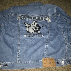 True Religion | Jackets & Coats | True Religion Buddha Trucker Jean ...