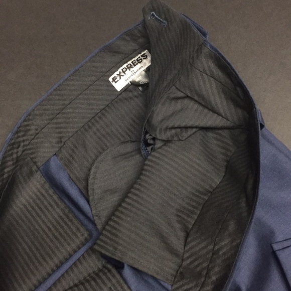 Express | Pants | Express Blue Sateen Wool Pants Photographer 4x3 ...