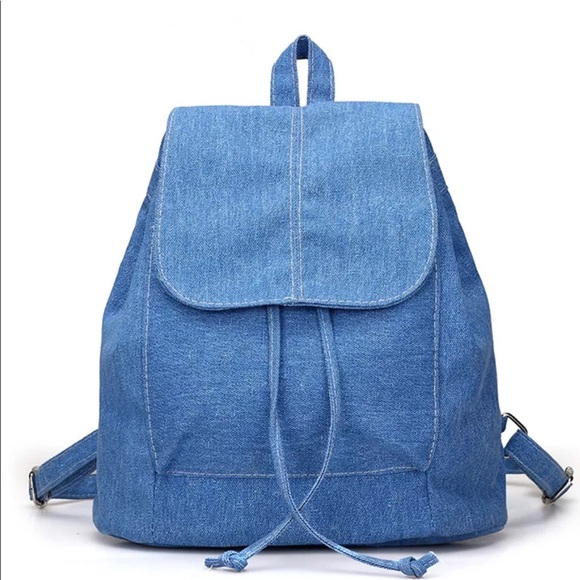 Bags | New Denim Backpack | Poshmark