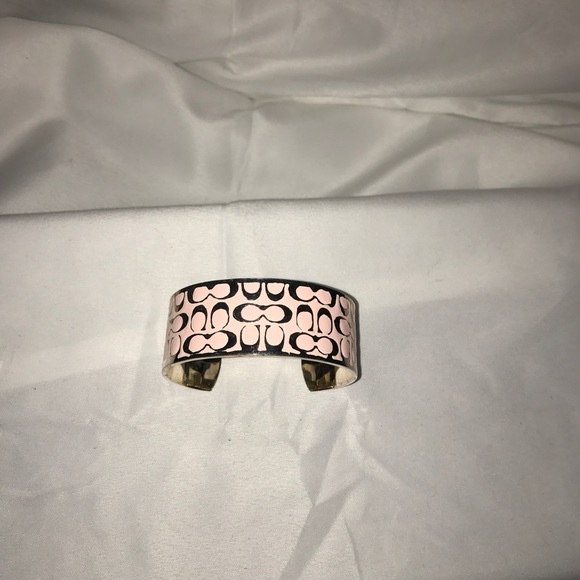 Coach | Jewelry | Coach Signature C Pink Bracelet | Poshmark