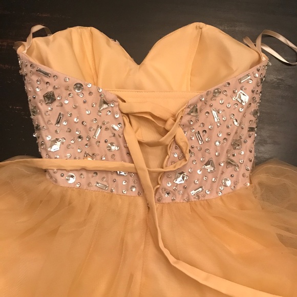 Dresses | Bedazzled Corset Dress | Poshmark