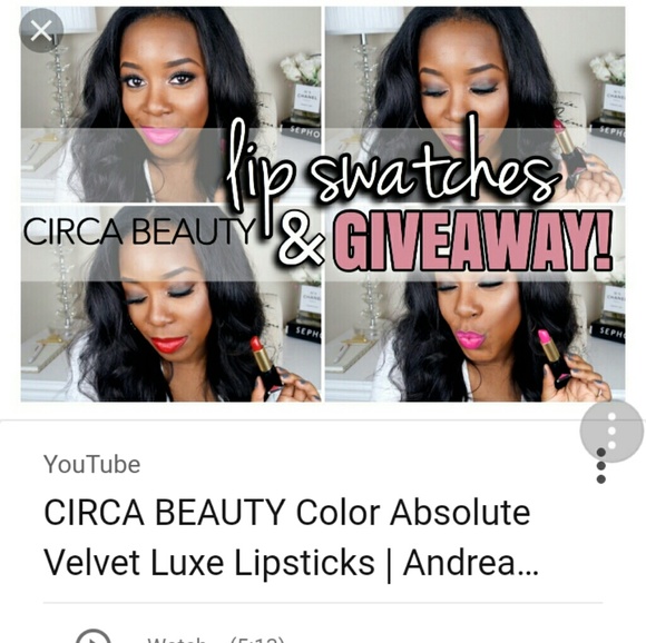 circa beauty | Makeup | Circa Color Absolute Velvet Luxe Lipsticks 9 ...