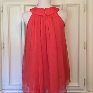 Forever 21 | Tops | Sheer Fullylined Flowy Evening Wear Top | Poshmark