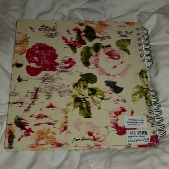 Paperchase | Other | Paperchase Embroidered Scrapbook | Poshmark