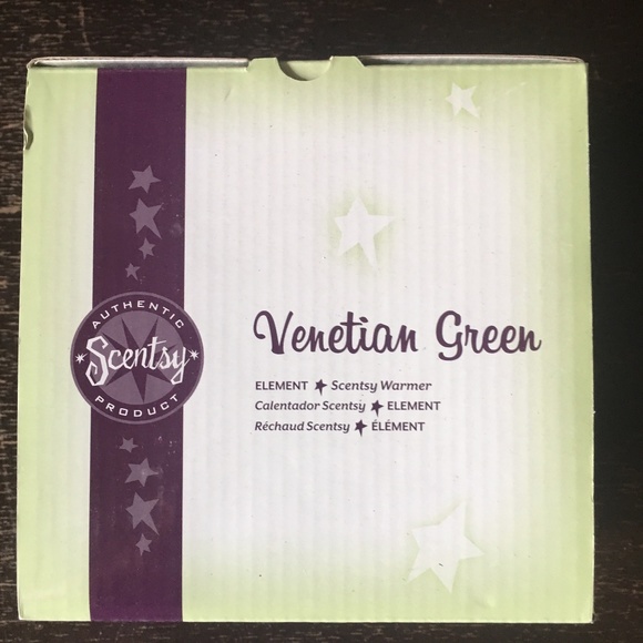 Scentsy | Other | Scentsy Venetian Green Warmer | Poshmark