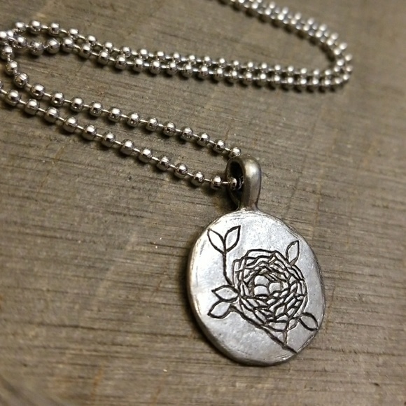 Jewel Kade | Jewelry | Jewel Kade Birds Nest Silver Necklace | Poshmark