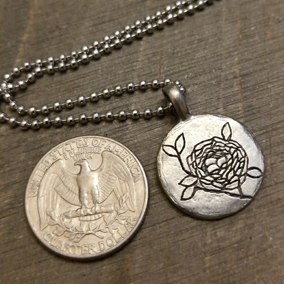 Jewel Kade | Jewelry | Jewel Kade Birds Nest Silver Necklace | Poshmark