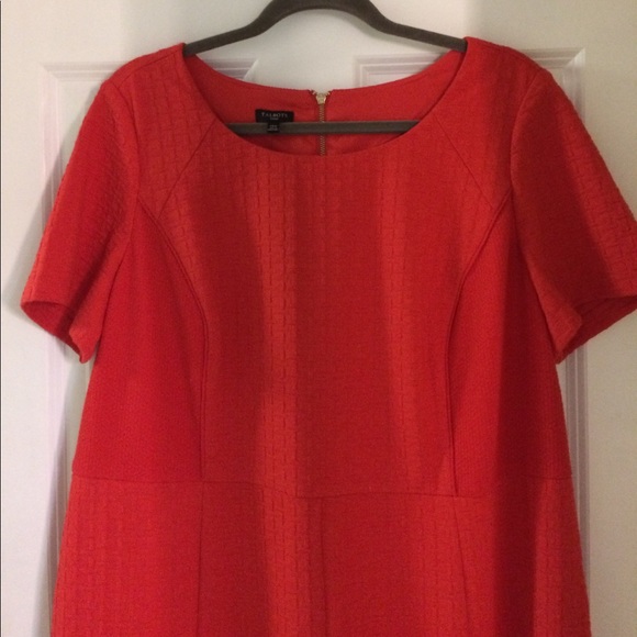 Talbots | Dresses | Talbots Fully Lined Red Dress | Poshmark