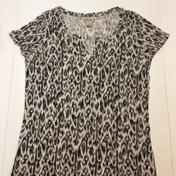 Lucky Brand | Tops | Leopard Print Lucky Brand Tee | Poshmark