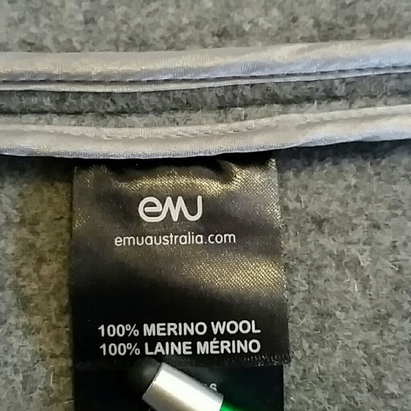 Emu | Jackets & Coats | Emu Australia Gray Lake Eliza Merino Wool Coat ...