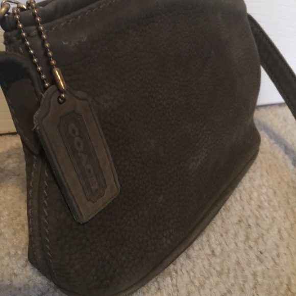 Coach | Bags | Olive Green Coach Sling Purse | Poshmark