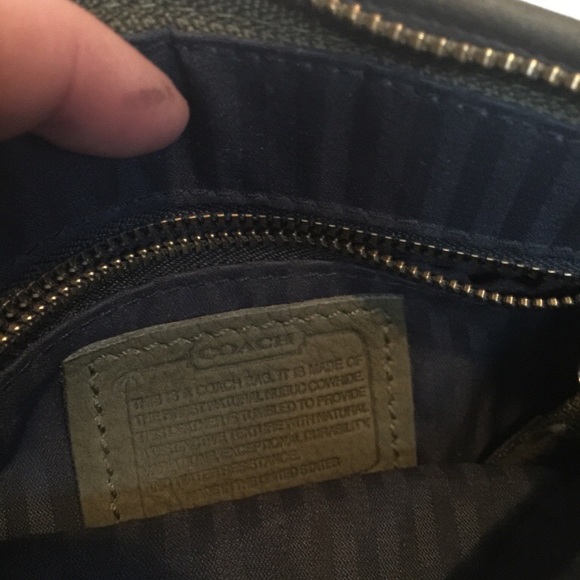 Coach | Bags | Olive Green Coach Sling Purse | Poshmark