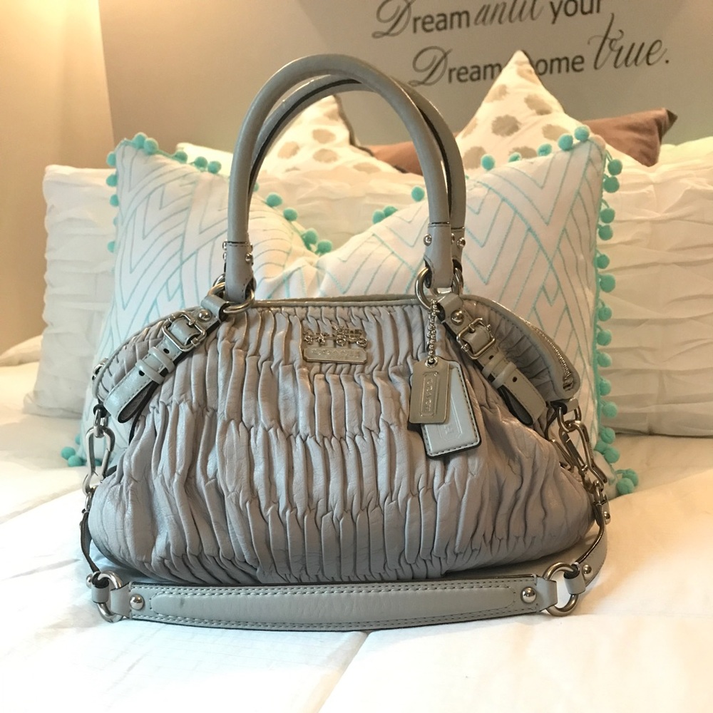 Coach Gathered Leather Sophia - Gem