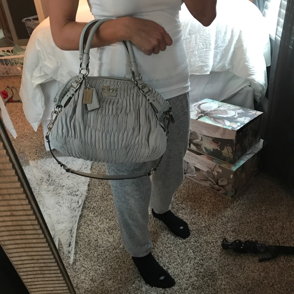 Coach Gathered Leather Sophia - Gem