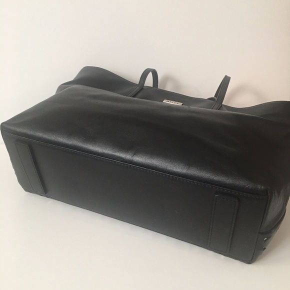 Milly | Bags | Milly Metallic Laser Cut Leather Tote Bag | Poshmark