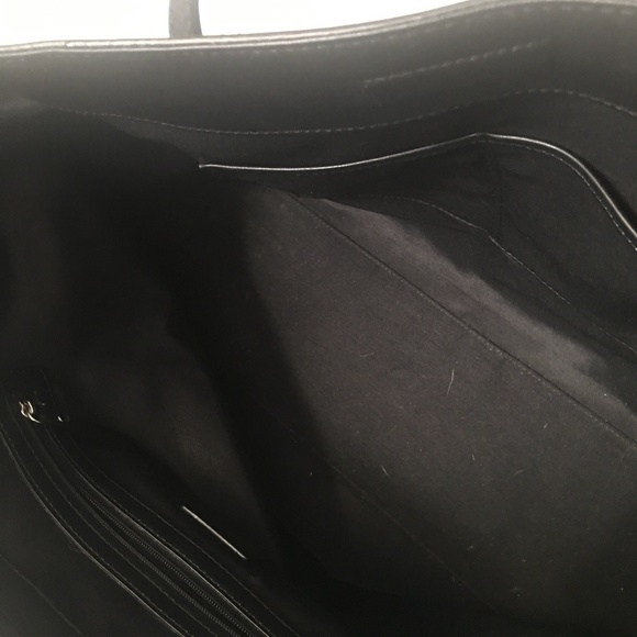 Milly | Bags | Milly Metallic Laser Cut Leather Tote Bag | Poshmark