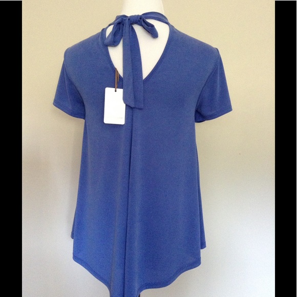 Green Envelope Los Angeles | Tops | Lovely Soft French Blue Top | Poshmark