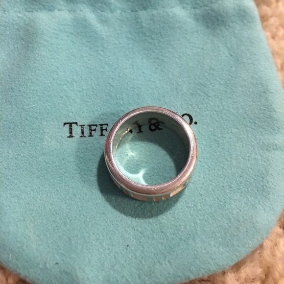 Tiffany & Co. | Jewelry | Authentic Tiffanyco Sterling Silver Ring ...