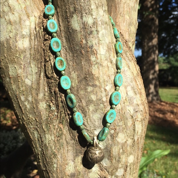 Jewelry Heather Hasse Necklace Antique Chinese Bell Poshmark