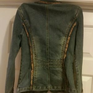 couture | Jackets & Coats | Amazing Couture Embellished Denim Jacket ...