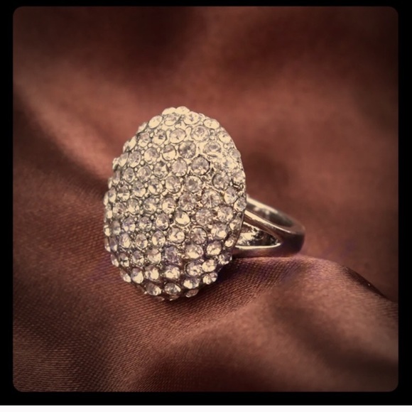 Jewelry | Diamond Cz Oval Statement Ring | Poshmark